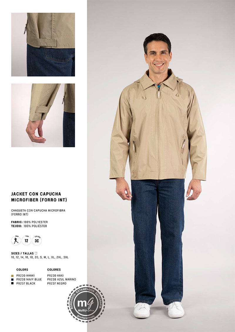Abrigo Jacket Impermeable - MultiGraphics