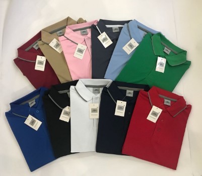 Sueter Polo Dryfit Waffit con tiras gris para caballero - MultiGraphics